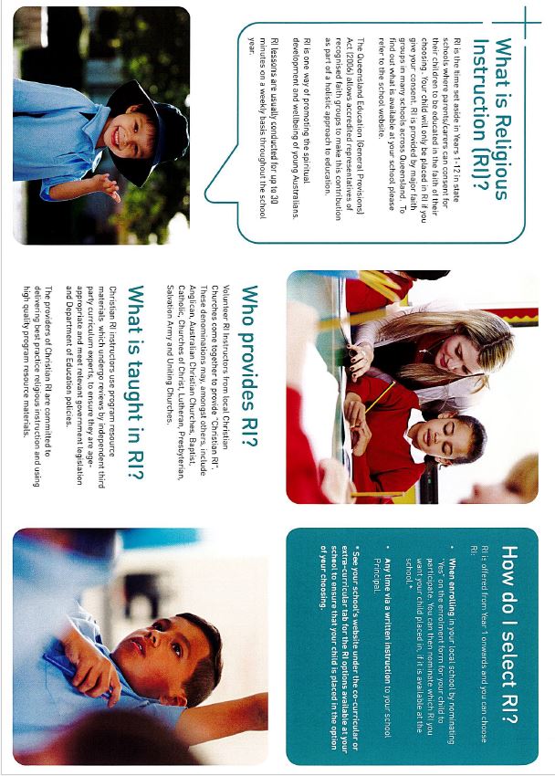 Support and resources - Religious Instruction